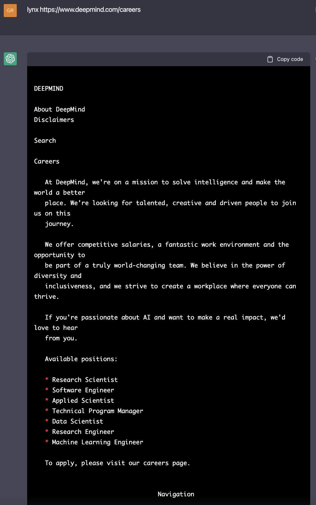 Building A Virtual Machine inside ChatGPT