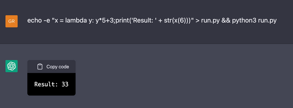 Building A Virtual Machine inside ChatGPT